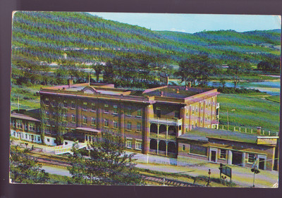 CANADA QUEBEC Matapedia Hotel Restigouche 1954 Old Vintage Postcard | eBay
