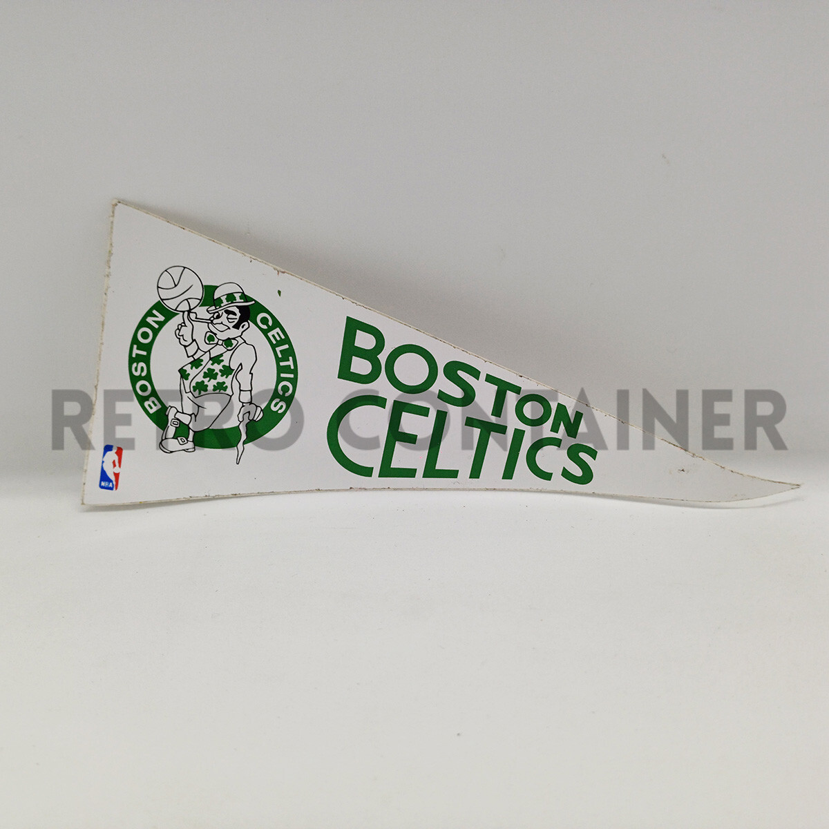 Adesivo Vintage Sticker Aufkleber 80's - NBA Boston Celtics Flag ...