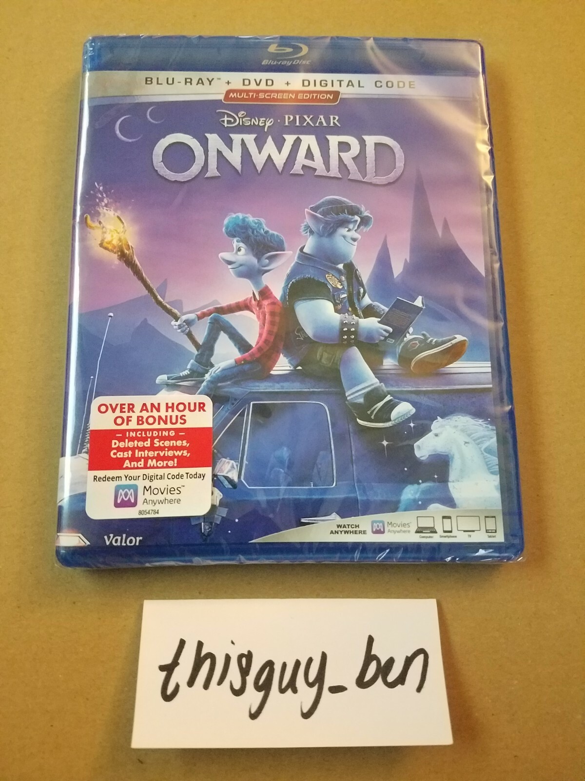 NEW Onward, Blu-ray, DVD and Digital, Disney PIXAR | eBay