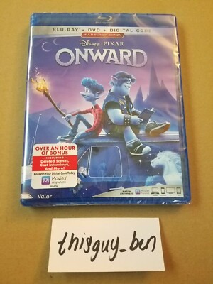 NEW Onward, Blu-ray, DVD and Digital, Disney PIXAR | eBay