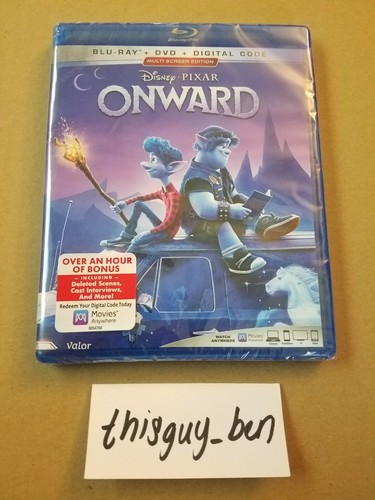 NEW Onward, Blu-ray, DVD and Digital, Disney PIXAR | eBay