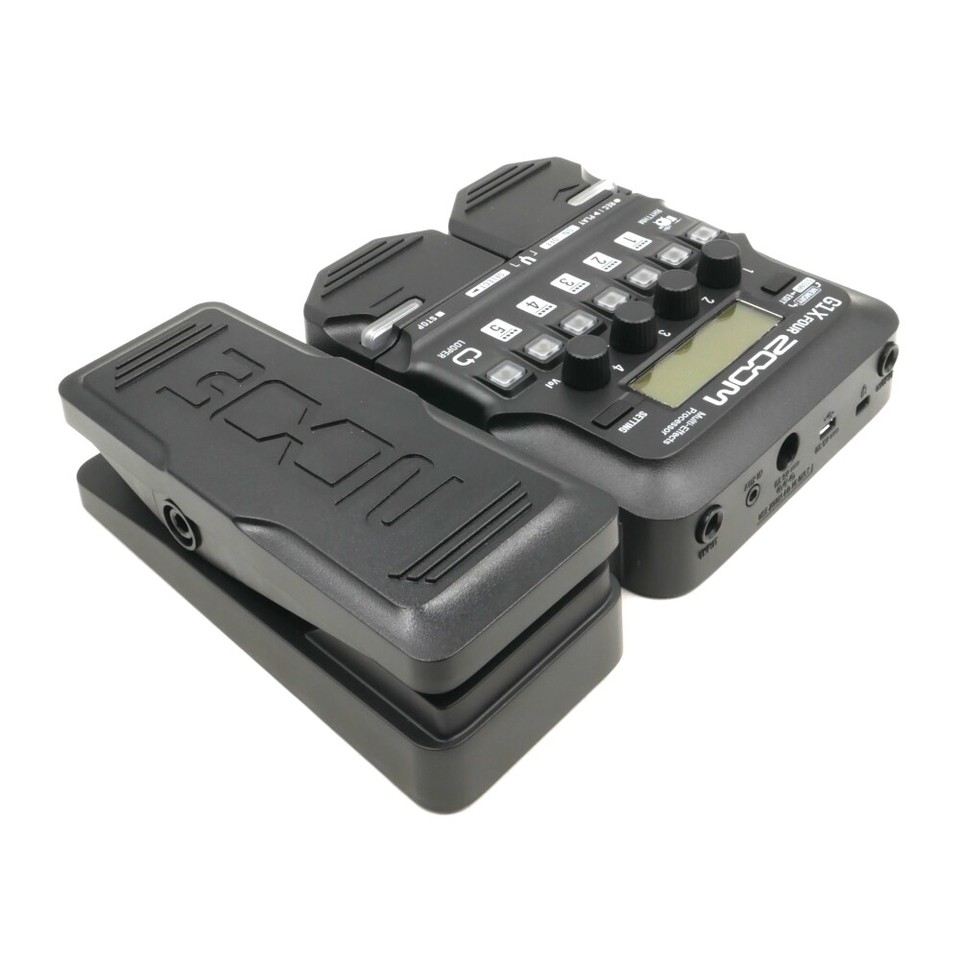 Zoom G1X FOUR Guitar Multi-Effects Processor with Expression Pedal ...