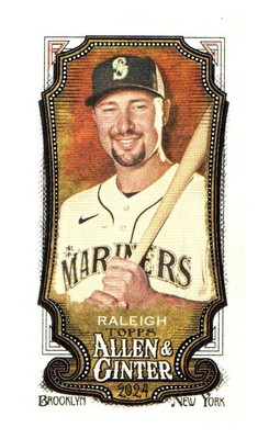 2024 Topps Allen and Ginter Mini No Number #107 Cal Raleigh - NM-MT | eBay