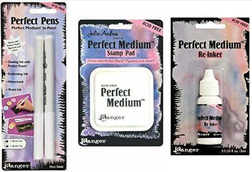 3 Items: Ranger Perfect Medium set! Perfect pens, pad and reinker | eBay