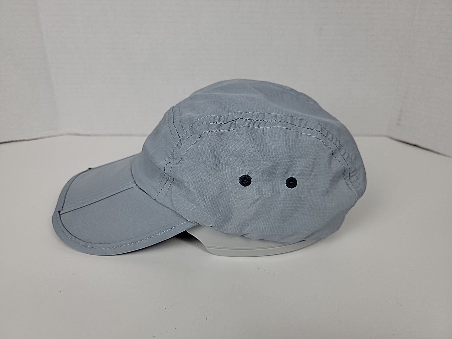 Fitkicks Folding Cap 5 Panel Running Strapback Hat - Gem