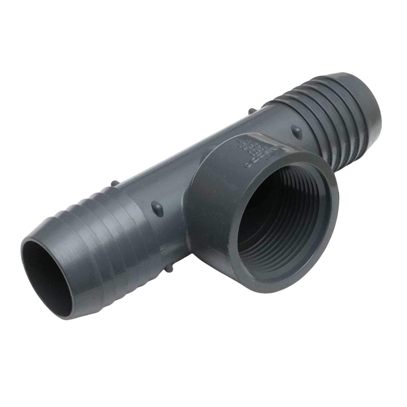 PVC 1 ¼ Inch Tee Combination Female Iron Pipe to Insert Fitting | eBay