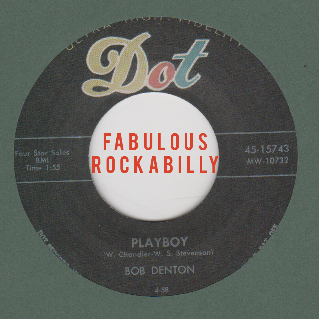 ROCKABILLY REPRO: BOB DENTON - Playboy/Skinny Minnie DOT | eBay