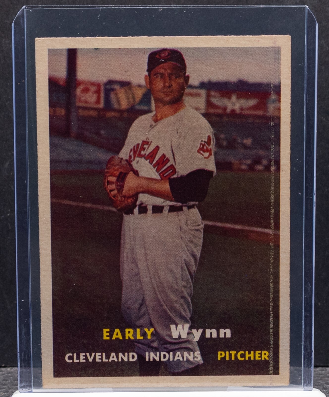 Early Wynn 1957 Topps 40 Cleveland Indians | eBay