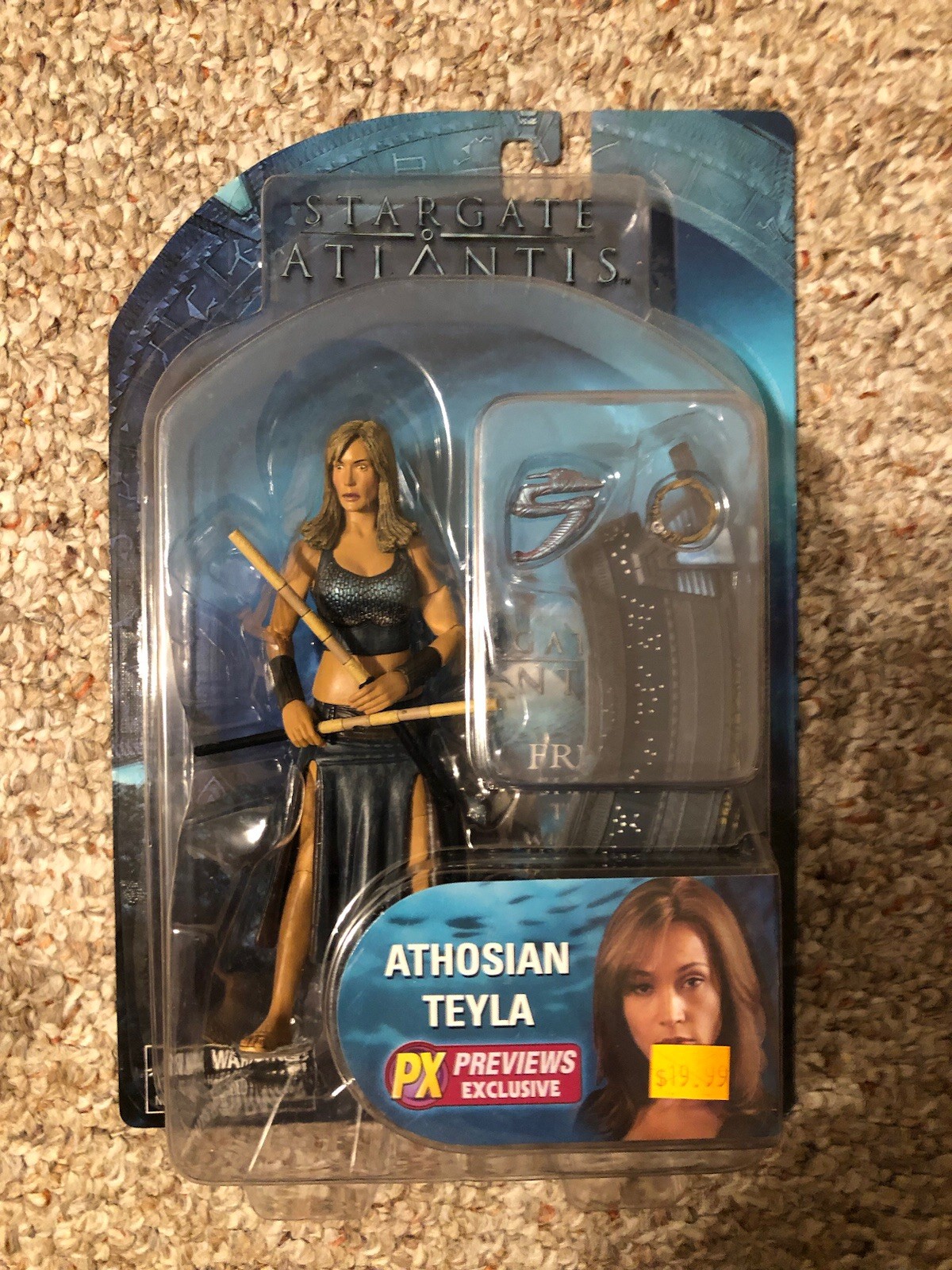 RARE Stargate Atlantis Series 2 Athosian Teyla Previews Exclusive | eBay