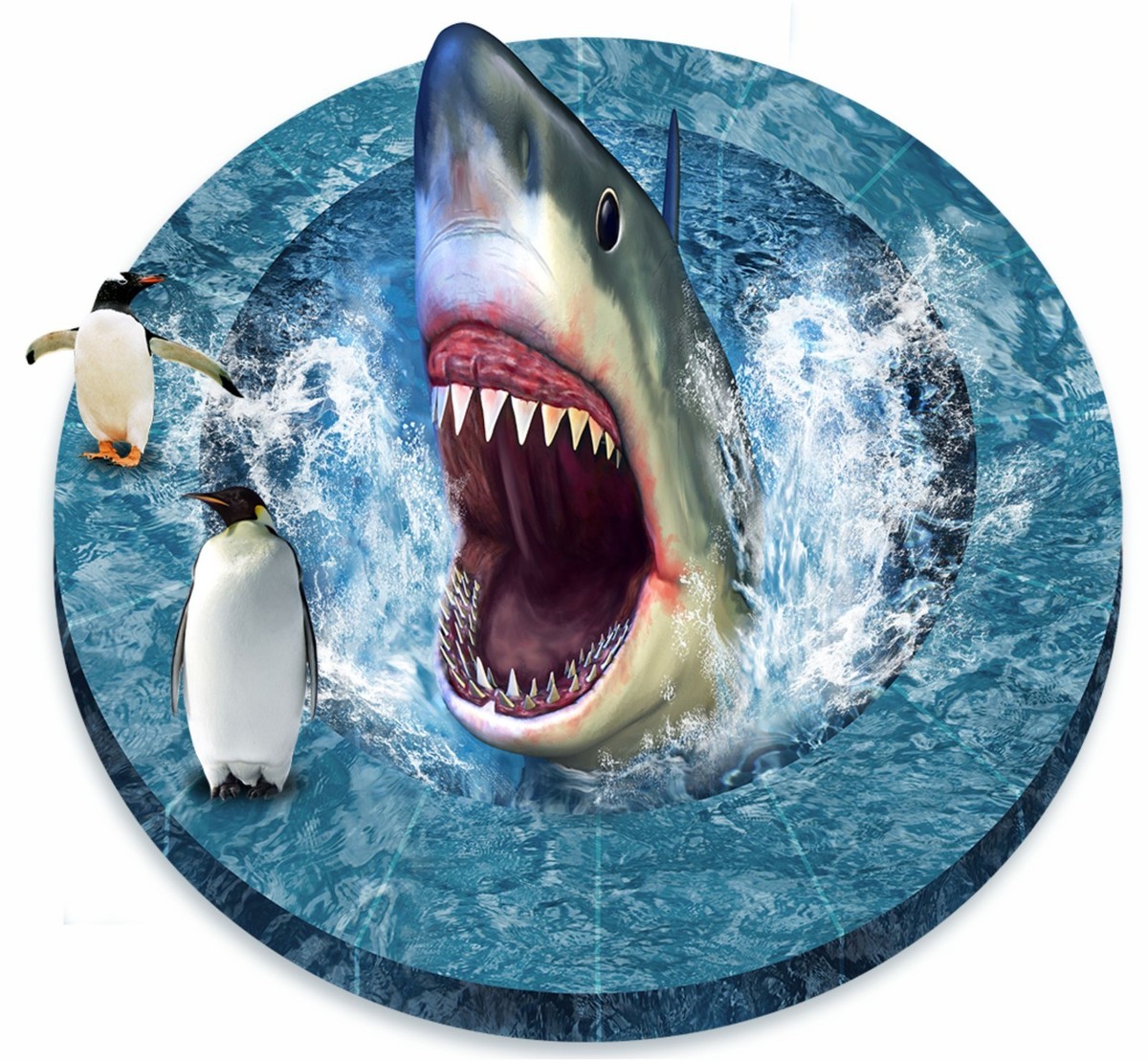 Great White Shark Vs Penguin The Shark And The Penguin: The Unlikely