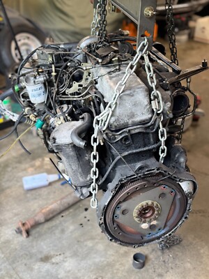 Mercedes-Benz 300TD Wagon OM617 Engine w/Turbo,Full Intake&,Injector ...
