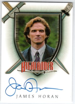 THE COMPLETE HIGHLANDER SERIES A6 JAMES HORAN AS GRAYSON AUTOGRAPH STAR ...