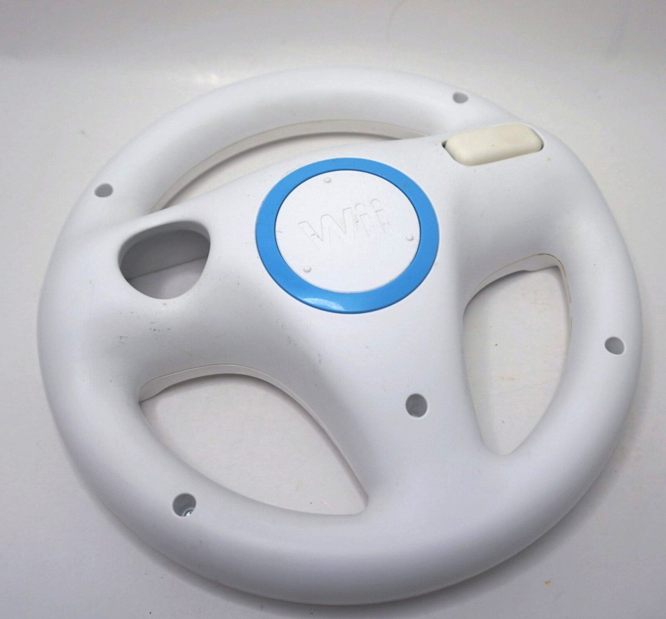Nintendo Wii Racing Wheel for Mario Kart Official Controller Accessory ...