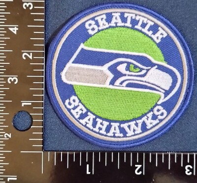 SEATTLE SEAHAWKS EMBROIDERED IRON ON PATCH | eBay