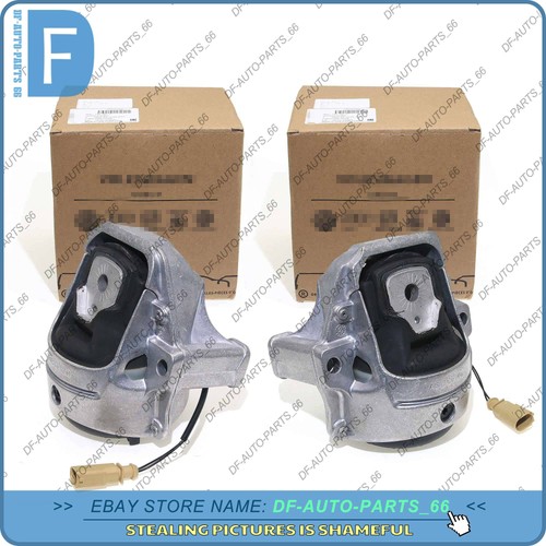 2X OEM Engine Mounts For Audi A4 S4 S5 A5 Q5 SQ5 B8 2.0 3.2 3.0 Macan 2 ...