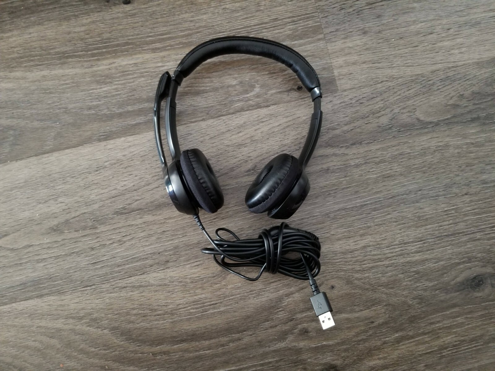 Logitech H390 A00086 USB Wired Stereo Headset w/ Noise Cancelling ...