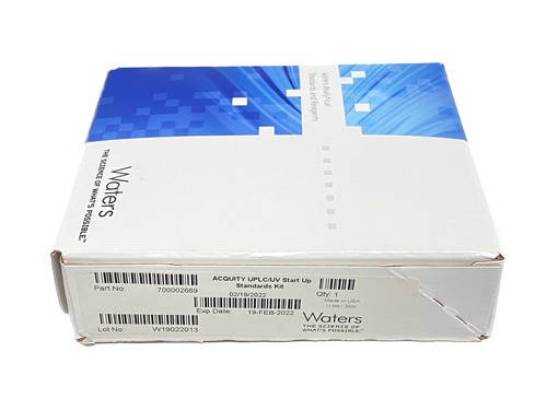 WATERS ACQUITY UPLC/UV Start Up Standards Kit 10mL Ampoules 700002669 ...