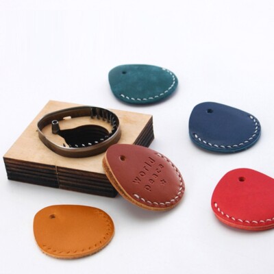 DIY RFID Key Fob Leather Tag Leather Template Wooden Punching Die ...