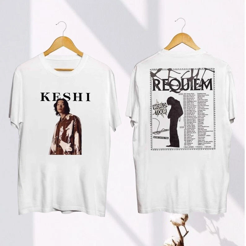2024 Keshi Requiem World Tour Shirt, Keshi Fan Gift, Keshi Requiem 2024 ...