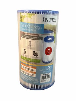 Intex Swimming Pool Filter Cartridge Type A or C Easy Set Pool Pump ...