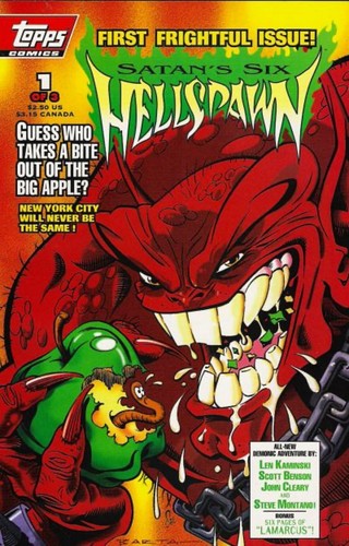 Satan's Six: Hellspawn #1 (1994) Topps Comics | eBay