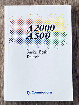 A2000 / A500 Amiga Basic Book/ German | eBay