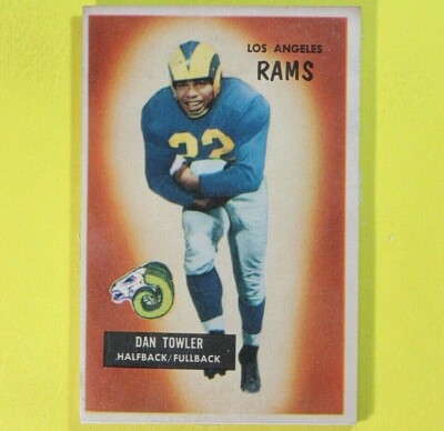 DAN TOWLER 1955 VINTAGE Bowman #47 Fullback Los Angeles Rams | eBay