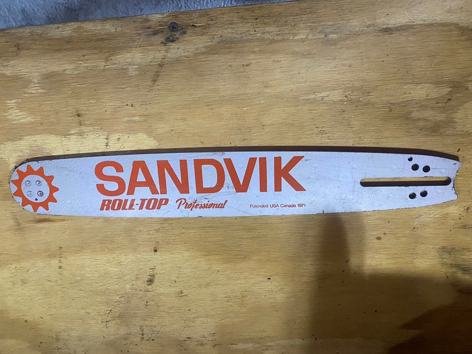 New Sandvik 16” Chainsaw Guide Bar 3/8 .058 60DL Free Shipping | eBay