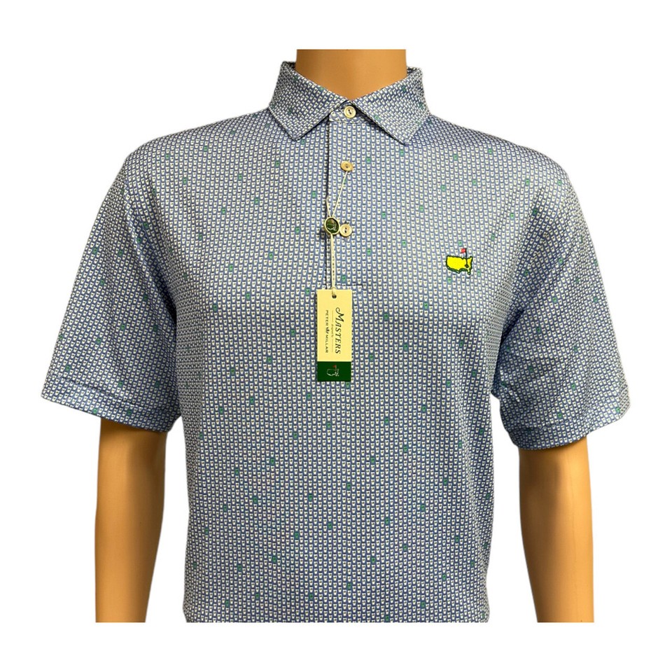 2025 MASTERS by Peter Millar Concessions Beer Cup Performance Golf Polo ...