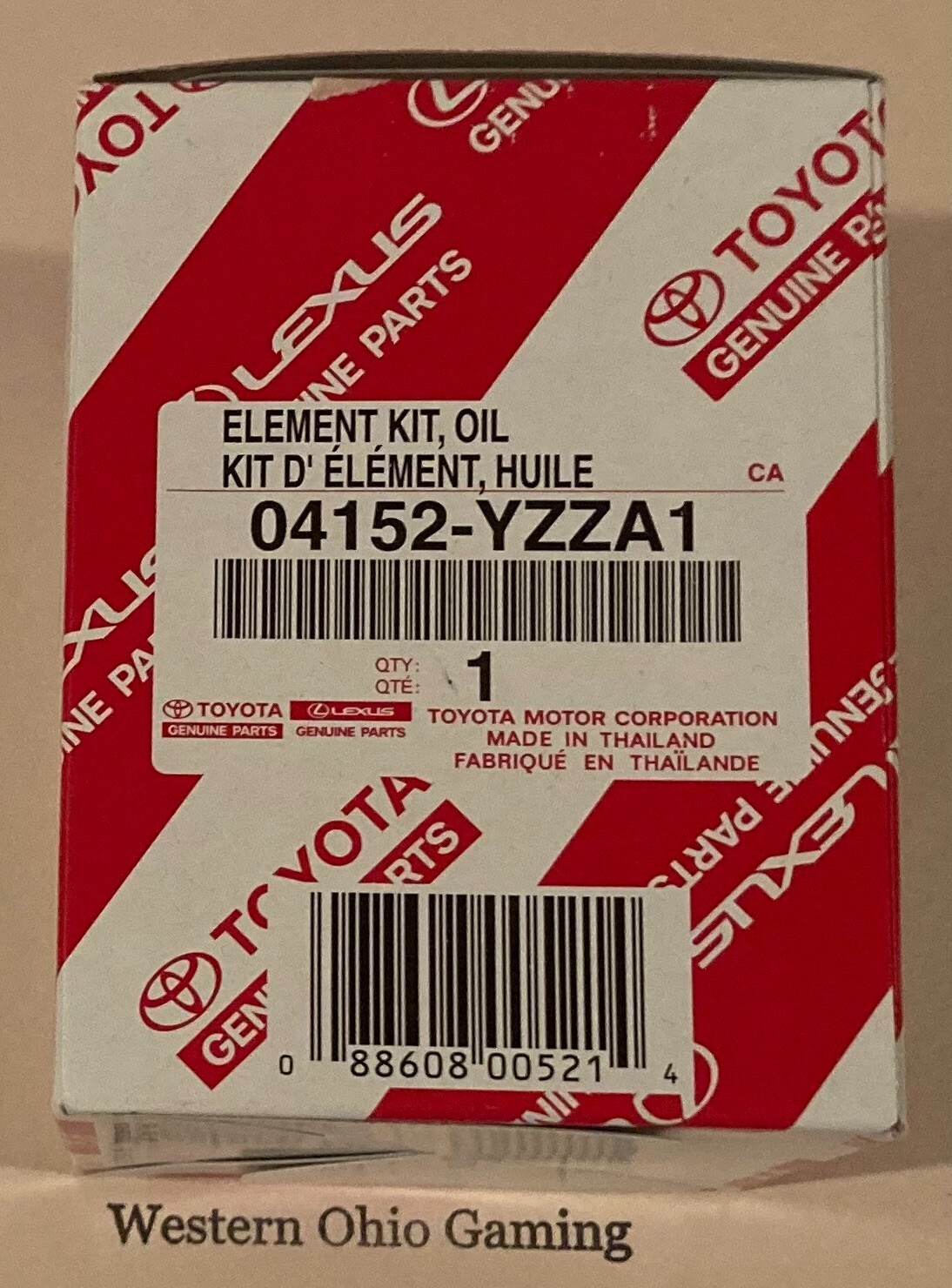 TOYOTA 04152-YZZA1 - cross reference oil filters | oilfilter ...