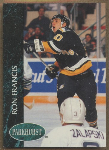 1992-93 Parkhurst #141 Ron Francis Pittsburgh Penguins Hall-of-Fame | eBay