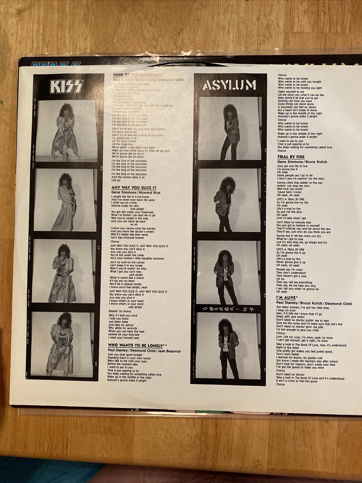 KISS Asylum Vinyl US LP Columbia House Record Club Issue 1985 | eBay