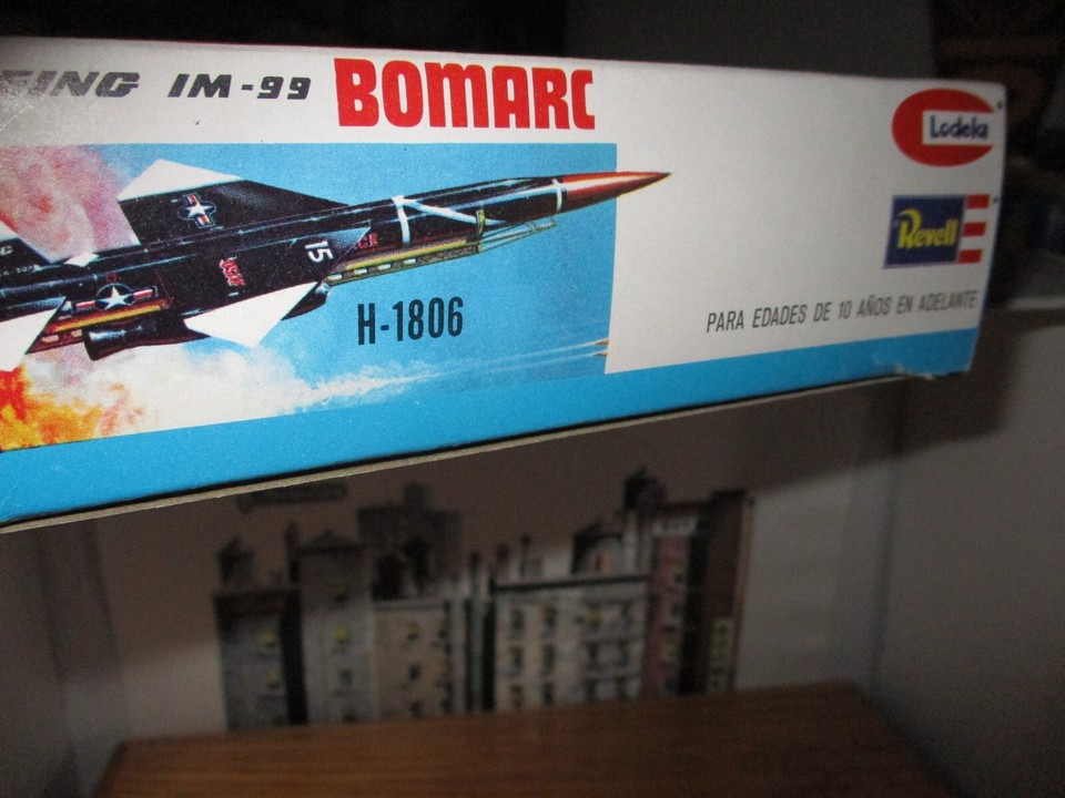 VINTAGE 1982 Revell Lodela Boeing IM-99 Bomarc Model Kit 209~NEW/SEALED ...