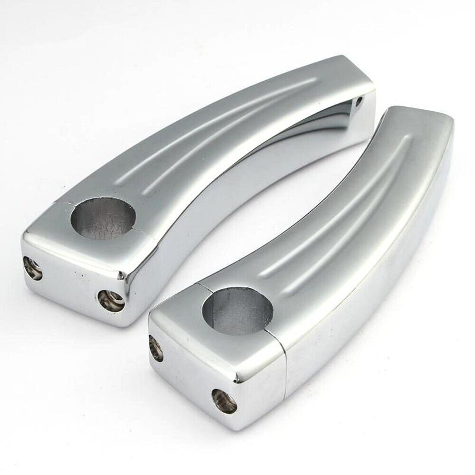 7" Chrome Handlebar Risers For Honda Shadow VT VTX 750 1100 1300 ...