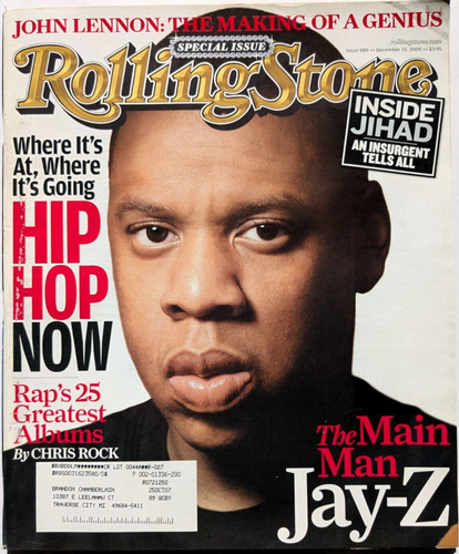 Rolling Stone Magazine Dec 2005 Jay-Z | eBay
