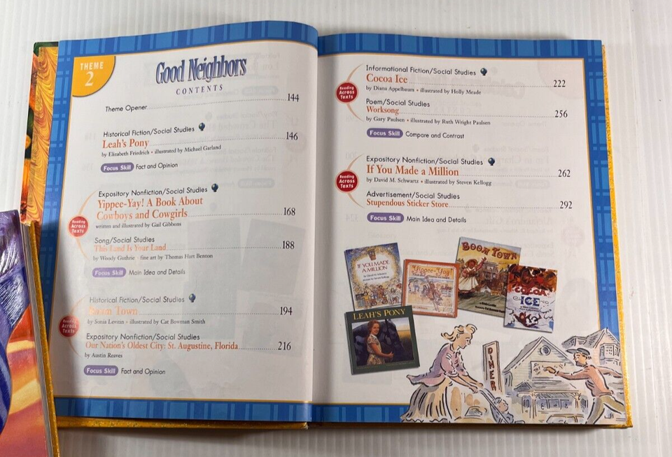 Harcourt Trophies: On Your Mark Level 3-2 Changing Patterns 3-1 Bundle ...