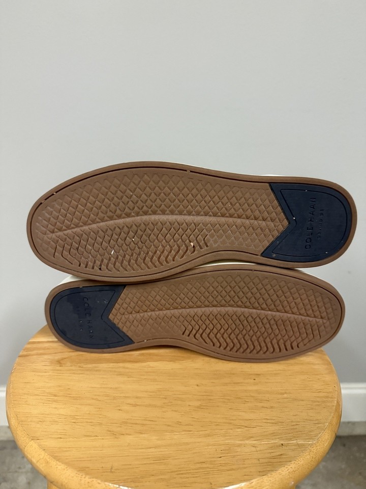 Cole Haan Grand Pro Spectator Shoes Mens Size 10 Navy Blue Leather ...