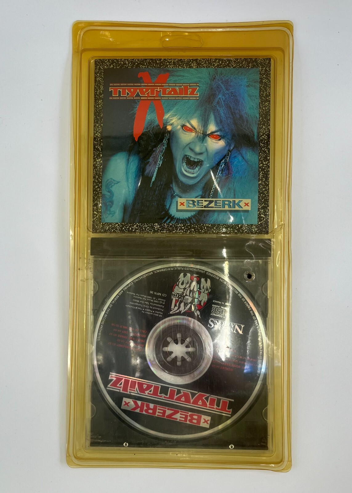 Tigertailz - Bezerk CD 1990 Music for Nations Cdmfn96 Hair Metal for ...