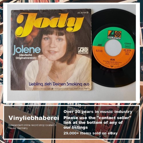 Jody - Jolene 7'' Vinyl Germany/ CV Dolly Parton | eBay