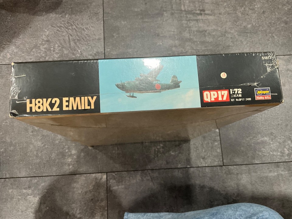 New Hasegawa H8K2 Emily Flying Boat. 1/72. Factory Sealed Parts. | eBay
