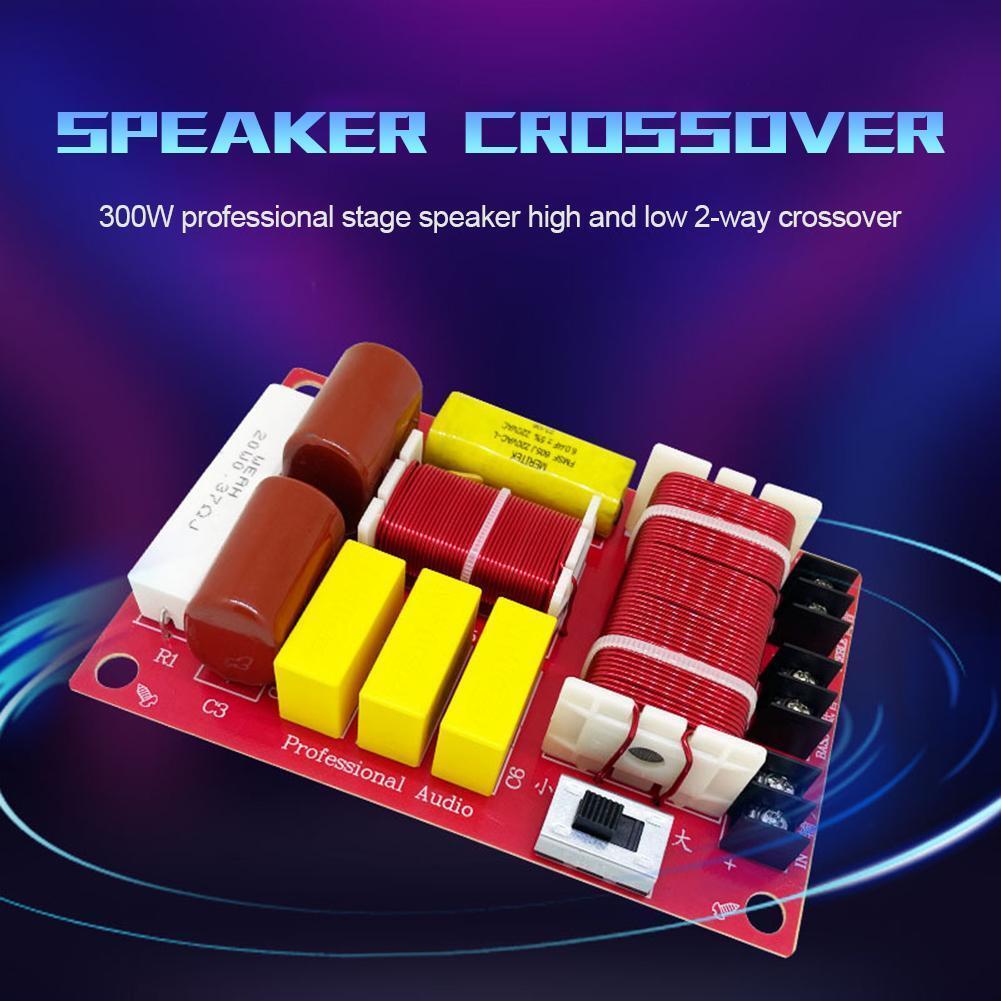 WEAH-2507 2 Way Speaker Frequency Divider Loudspeaker Crossover Circuit ...
