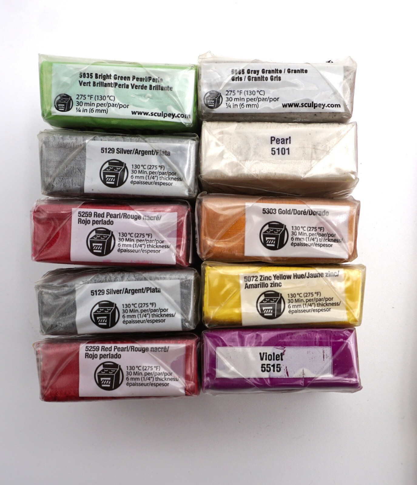 PREMO! Sculpey Polymer Clay Lot of 30 Bars 2 Oz Various Colors ...