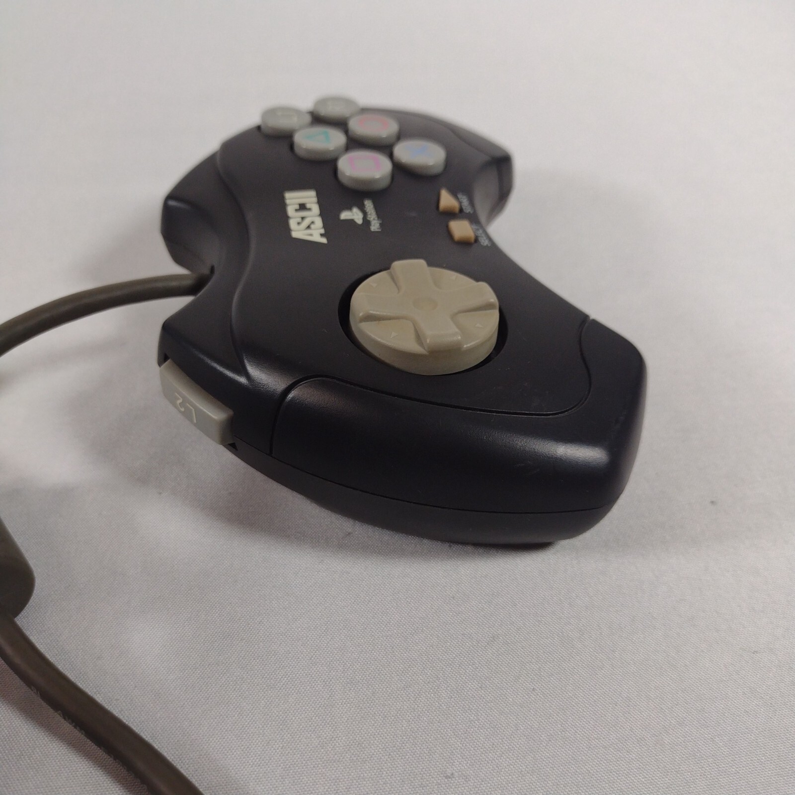 ASCII PAD FT2 SNK Version ASC-0524s Black Sony PlayStation 1 PS1 ...