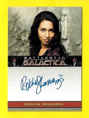 2009 Battlestar Galactica Season 4 Autograph Rekha Sharma as Tory ...