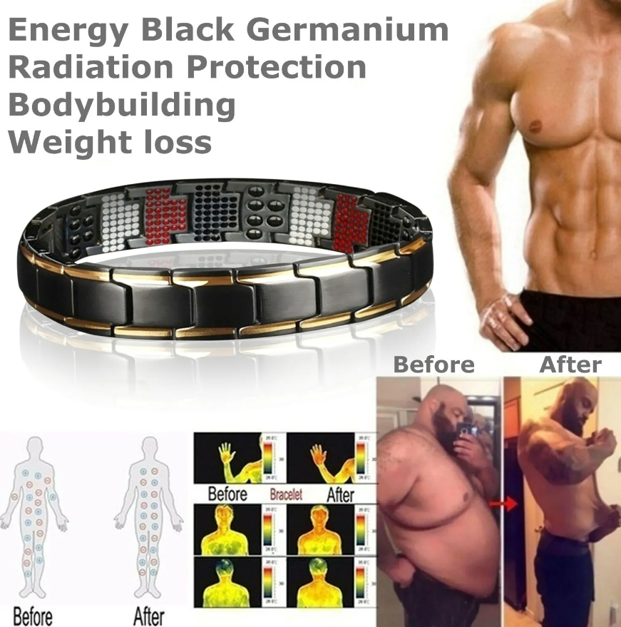 Copper Magnetic Bracelet Energy Healing Therapy Arthritis Pain Relief ...