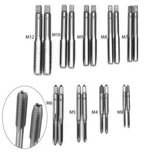 M3-M20 Industrial HSS Metric Taper Plug Tap Right Hand Thread Drill Bit ...