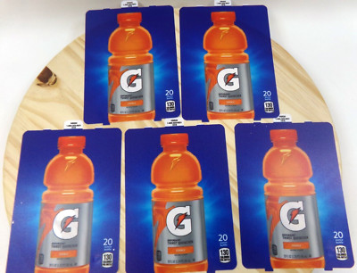 Dixie Narco Gatorade Orange Vending Machine Labels 276E 501E HVV 20oz ...