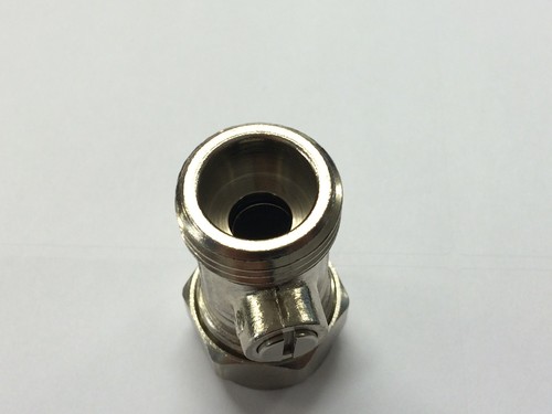 15mm x 1/2" MALE IRON FLAT FACED ISOLATING BALLOFIX VALVE TO FIT FLEXI ...