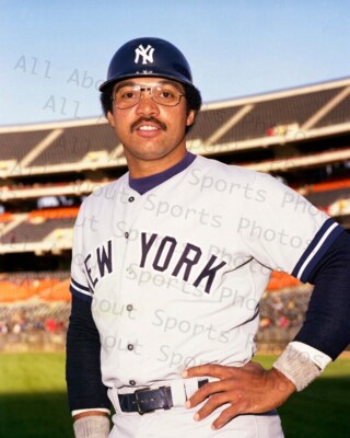 Reggie Jackson 1977 1978 NY Yankees Portrait Photo Print Poster | eBay