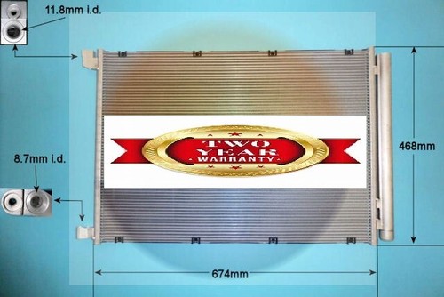 KONDENSATOR LUFT MIT KÜHLER MERCEDES AMG GT/GT S C190 OE A0995000454 ...